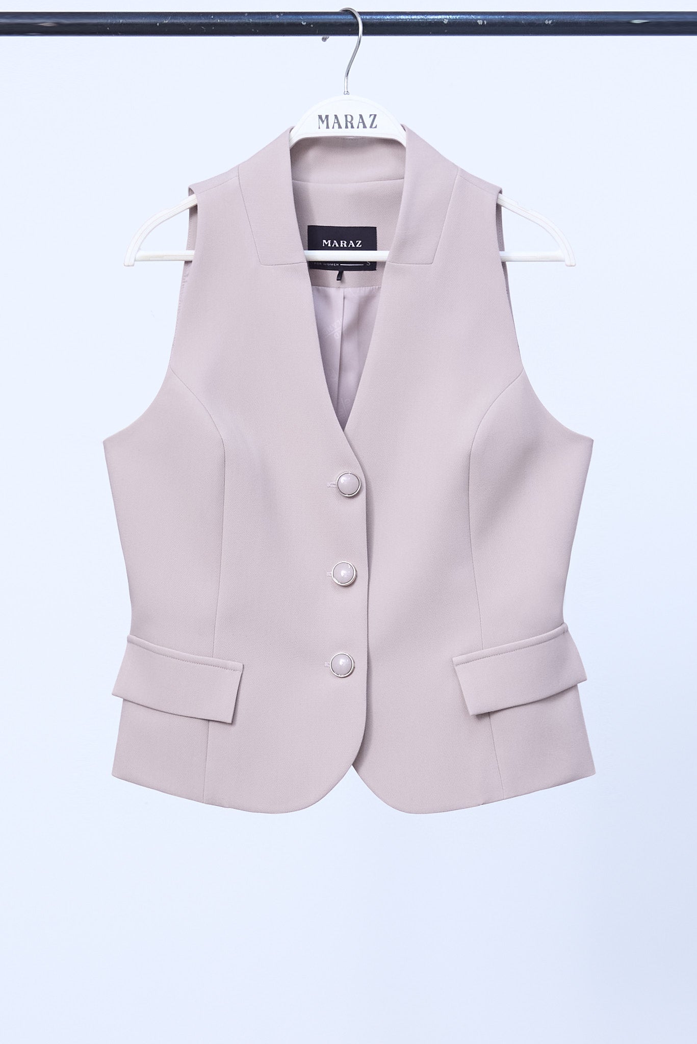 Chaleco Camila - Beige – Maraz